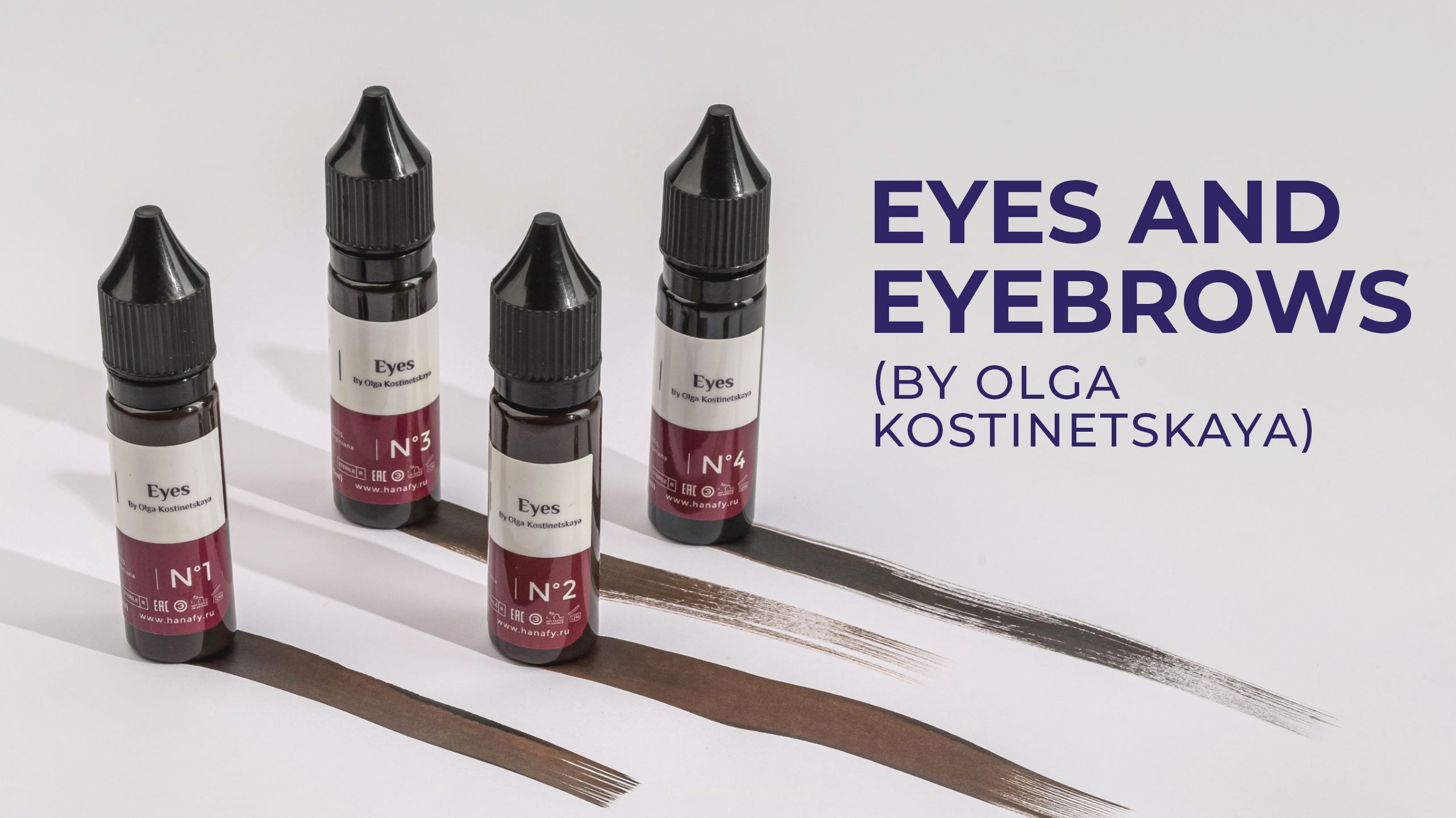 Eyes & Brows Set – Hanafy Pigments USA