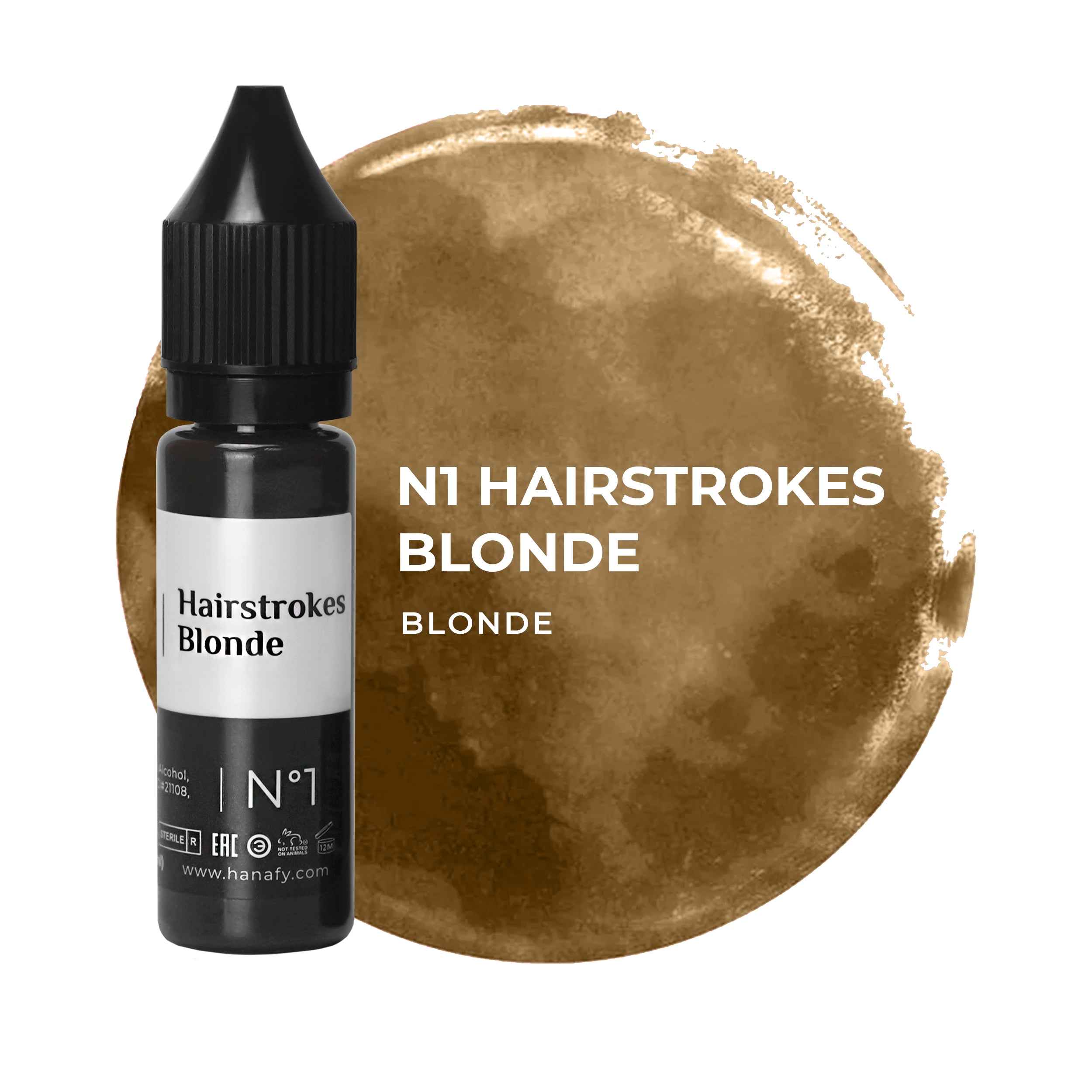 Hairstrokes - Blonde N1 – Hanafy Pigments USA
