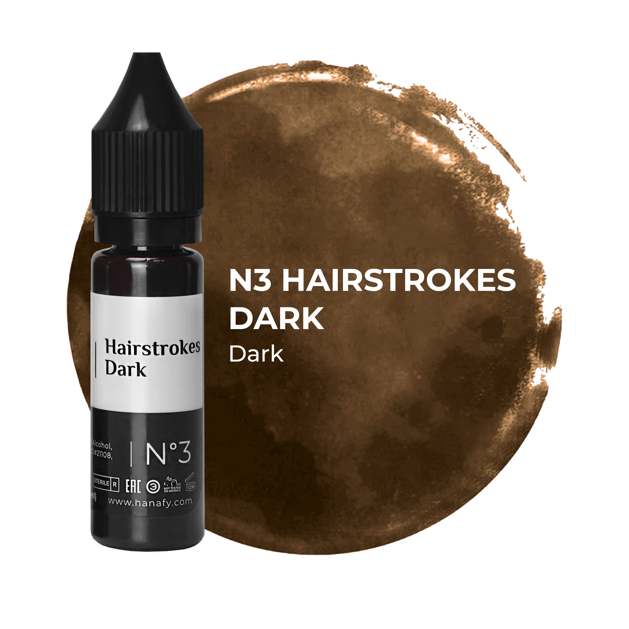 Hairstrokes - Dark N3 – Hanafy Pigments USA