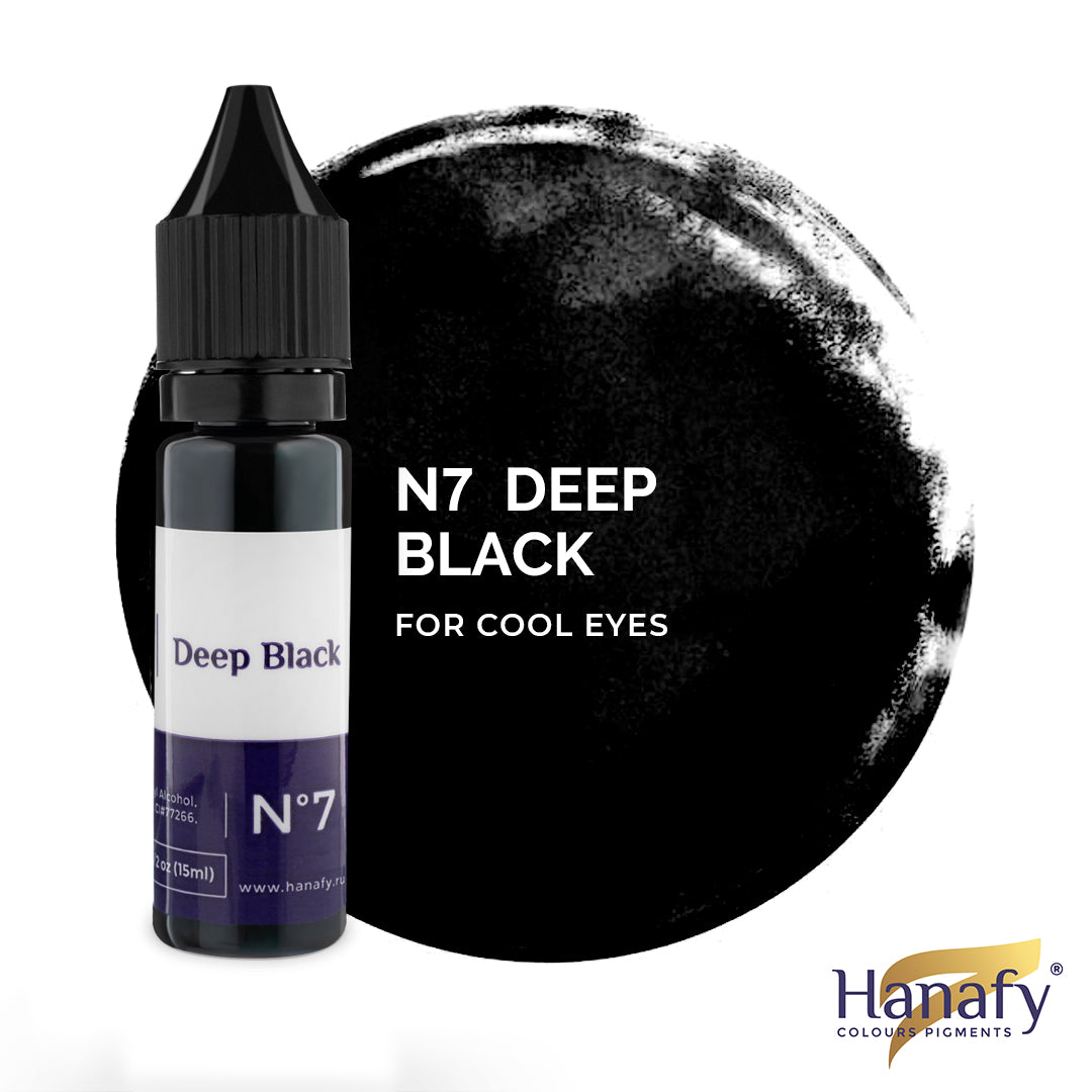 Deep Black N7 – Hanafy Pigments USA
