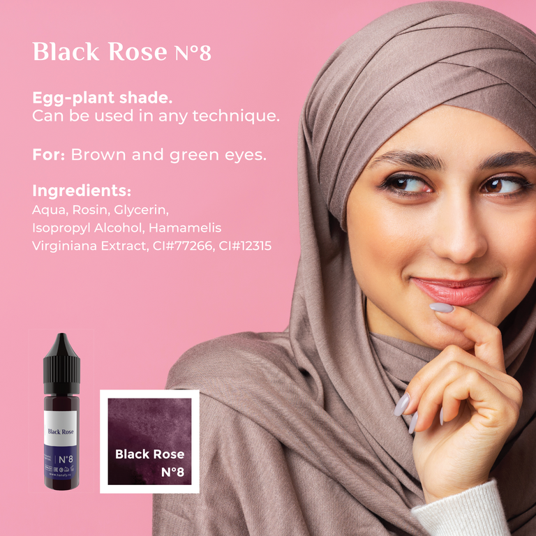 Black Rose N8 – Hanafy Pigments USA