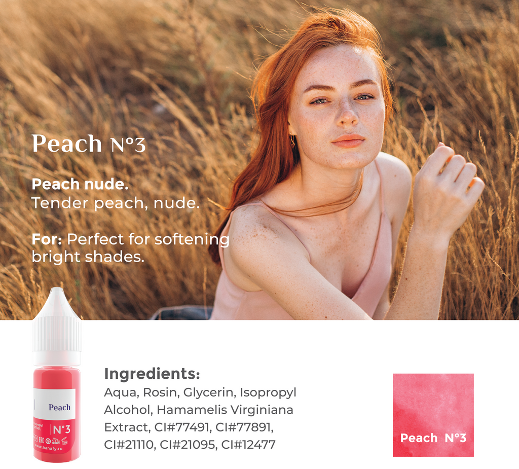Peach N3 – Hanafy Pigments USA